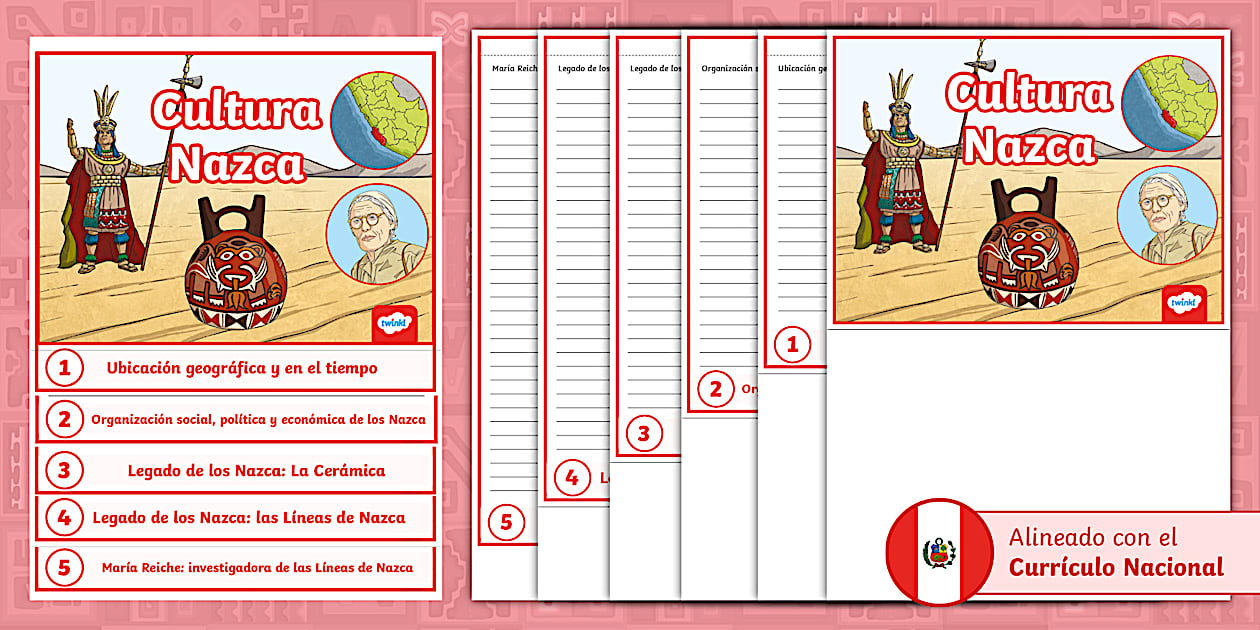 Cuadernillo: Cultura Nazca (teacher made) - Twinkl
