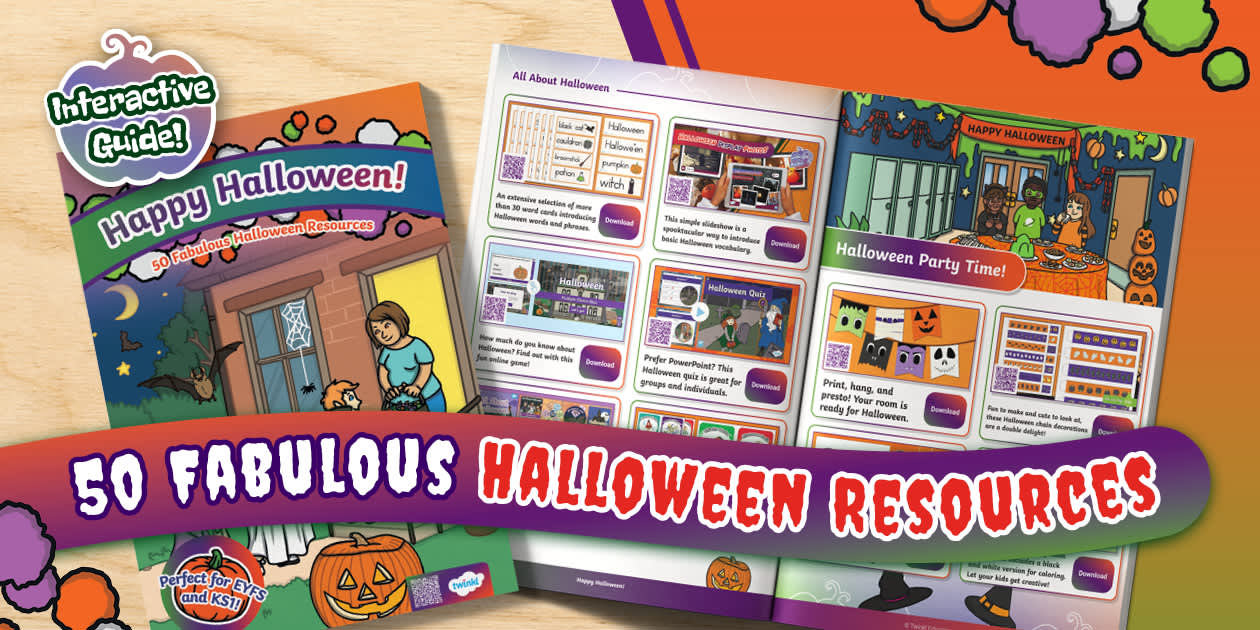 50 Recommended Halloween Resources - Twinkl Freemium Guide