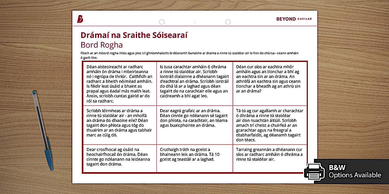 CBA In Irish | Twinkl Ireland Resources | Twinkl - Twinkl