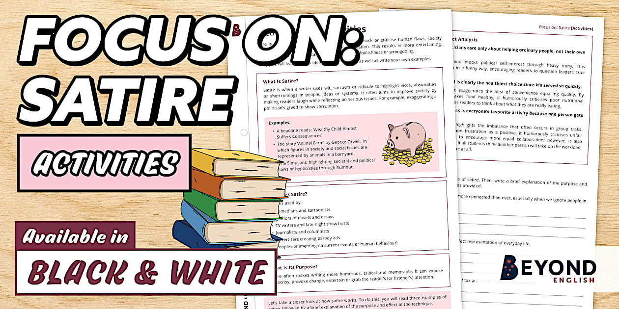 Focus on: Satire (Activities)