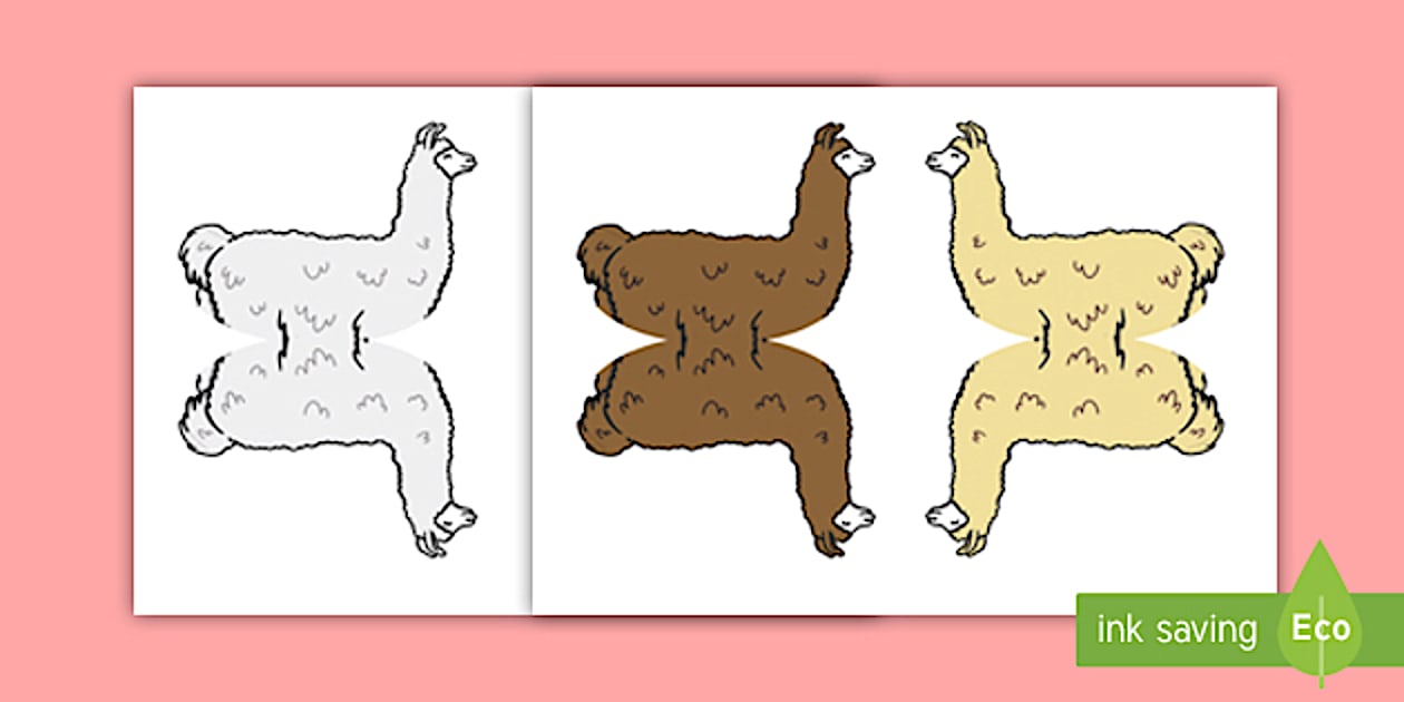 Alpaca Peg Animals Activity