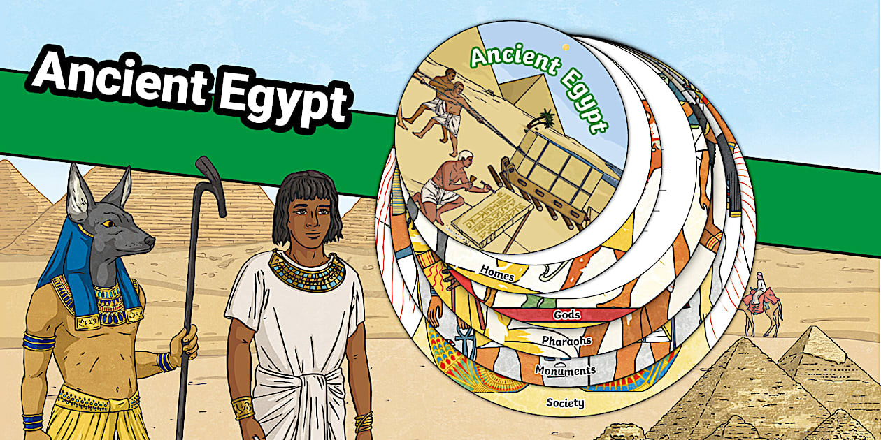 * NEW * Grade 5 History - Ancient Egypt - Circles Booklet (CAPS Aligned)
