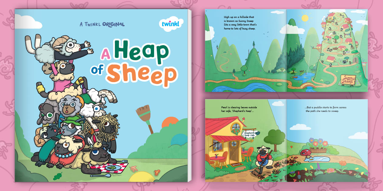 A Heap of Sheep eBook (teacher made) - Twinkl