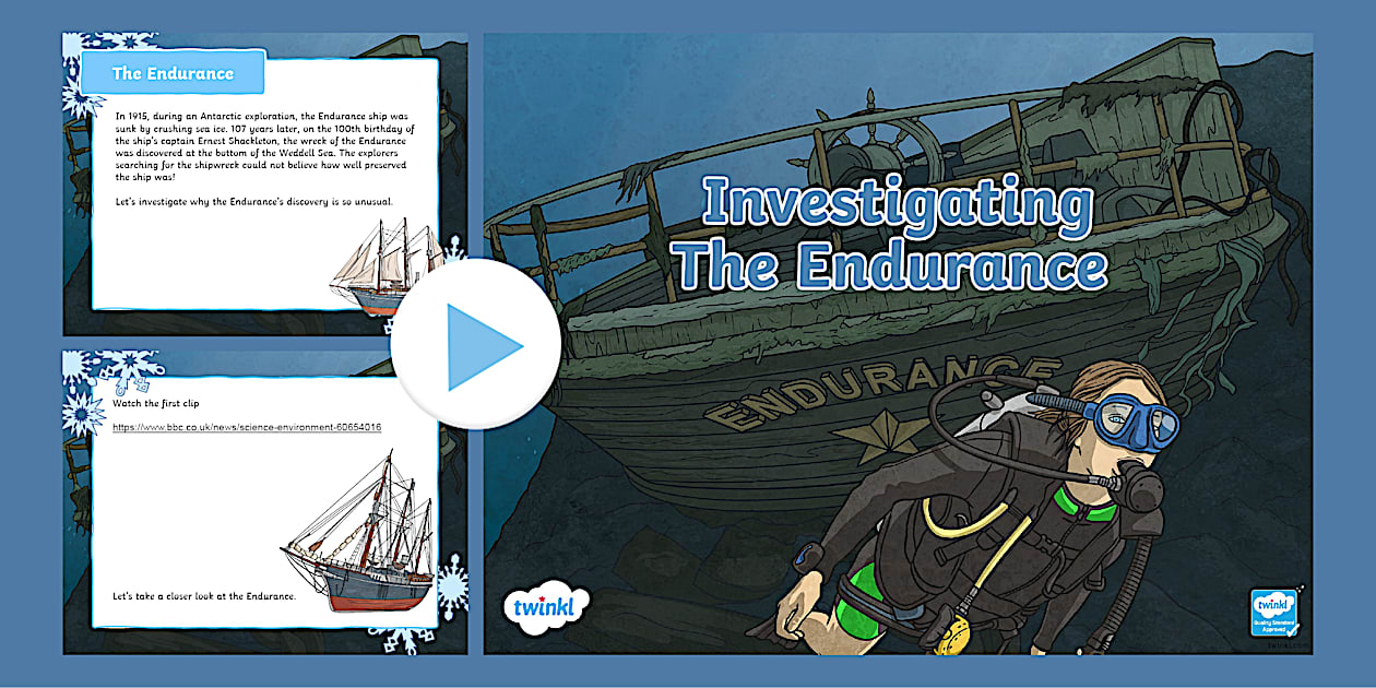 Investigating the Endurance PowerPoint (teacher made)