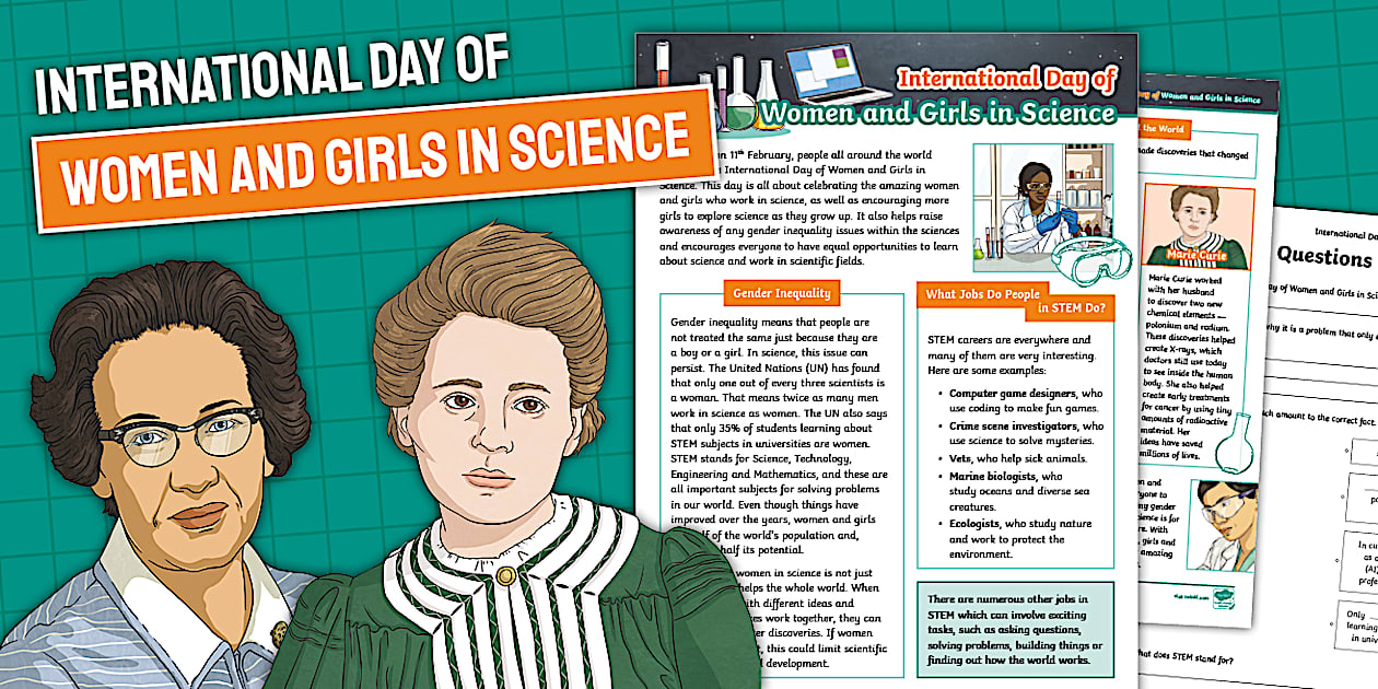 International Day of Women & Girls in Science Comprehension