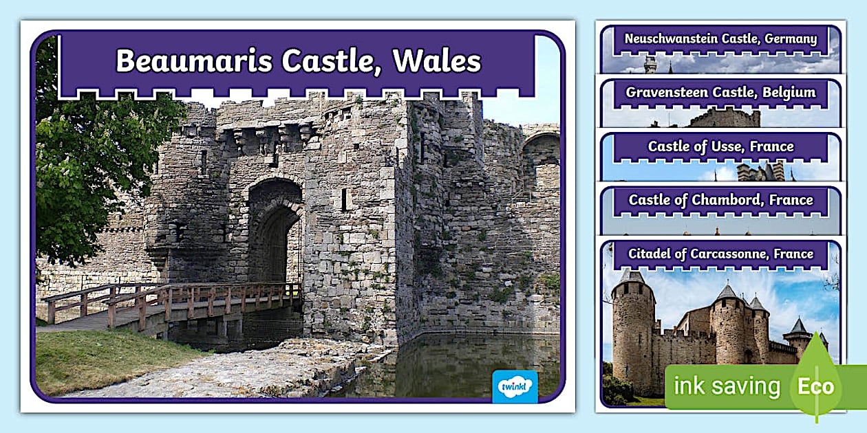 Castles from Around the World Display Posters - Twinkl