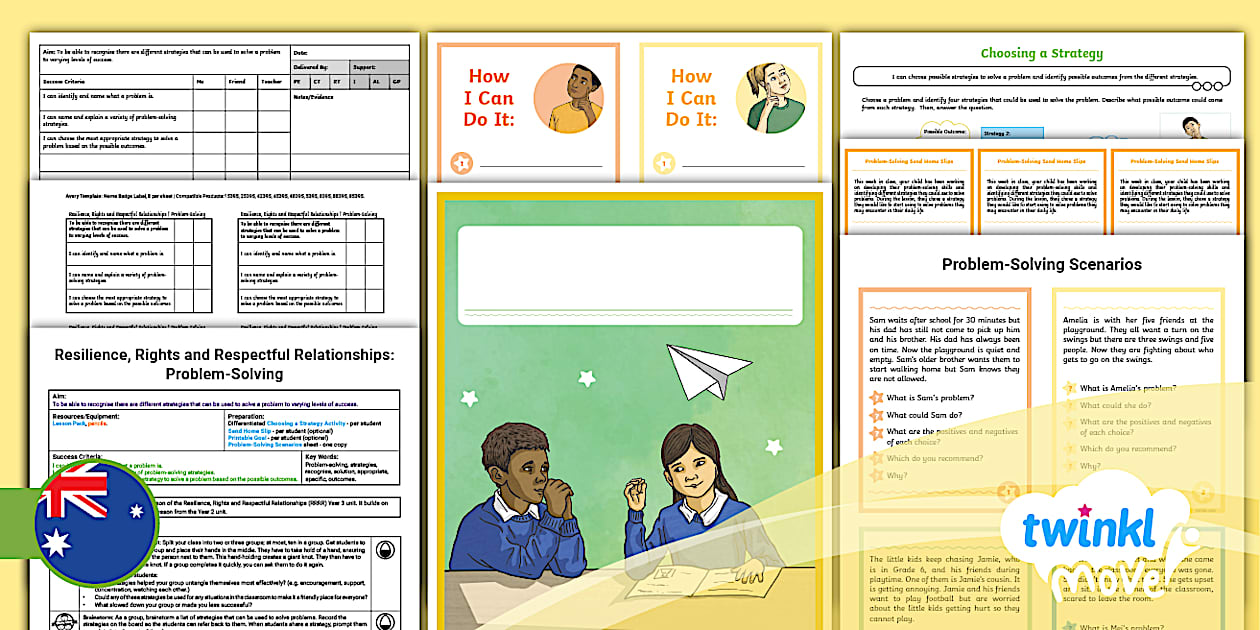 Year 3 RRRR Problem-Solving Lesson Pack (teacher made)