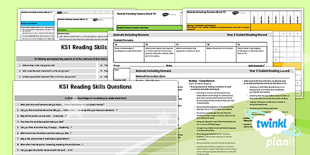 Non-Fiction Guided Reading Assessment Sheets | Y2 English