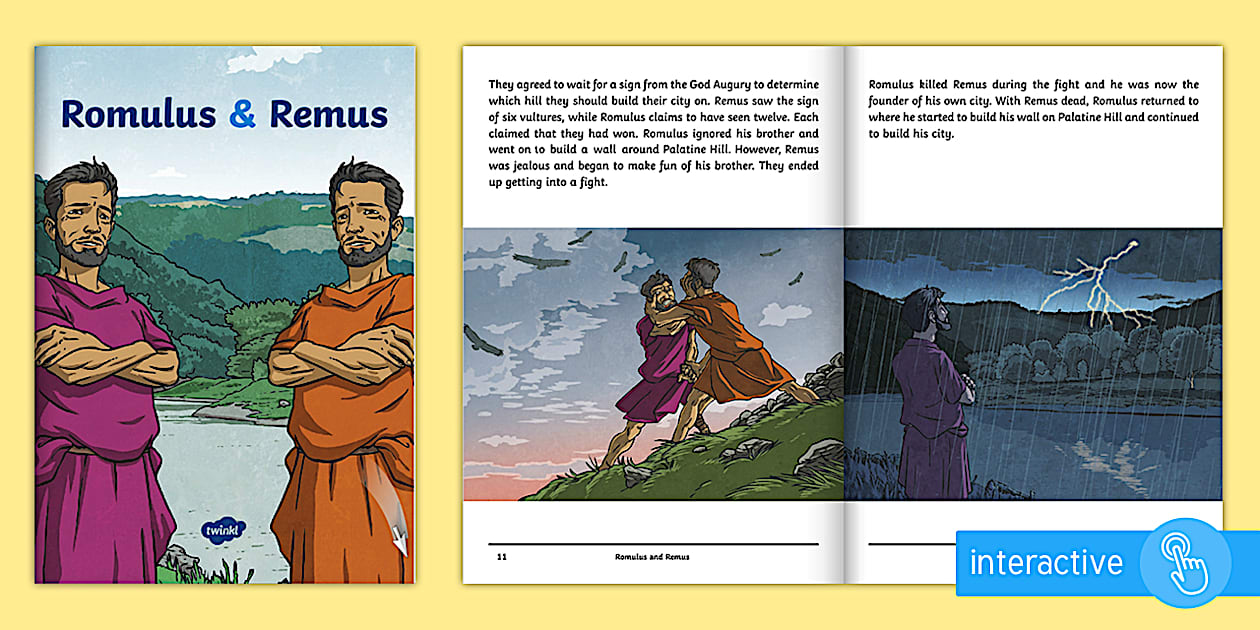Romulus and Remus eBook (teacher made) - Twinkl