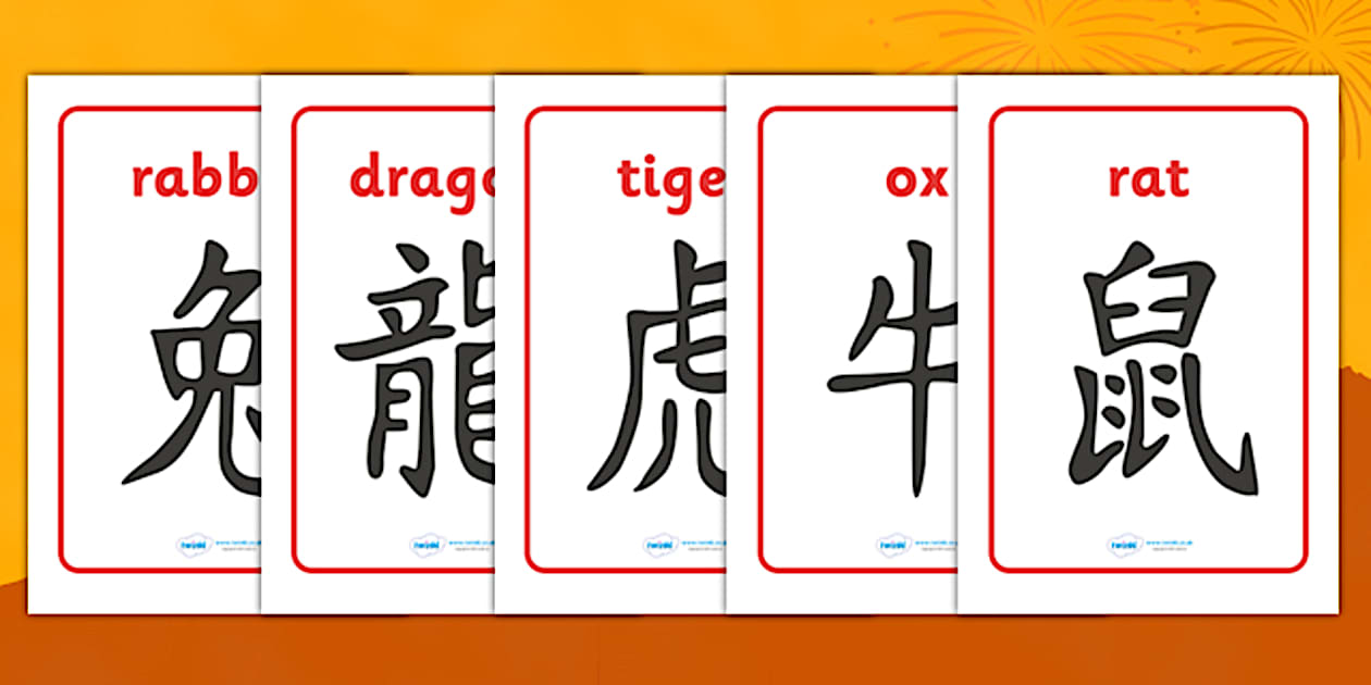 Australia Chinese New Year Zodiac Posters For Display