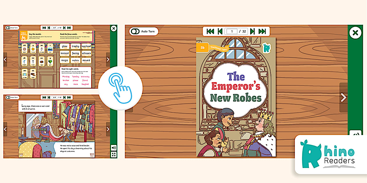 Level 5b Decodable Readers: The Emperor’s New Robes