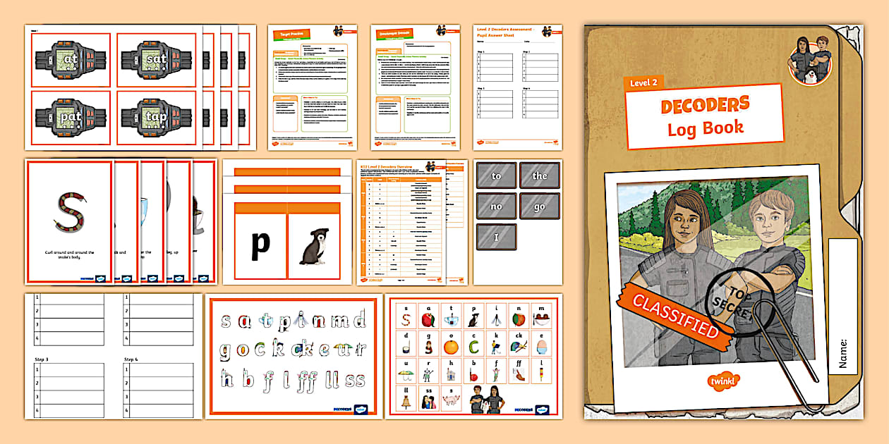 KS2 - Level 2 Decoders Supporting Resources - Phonics
