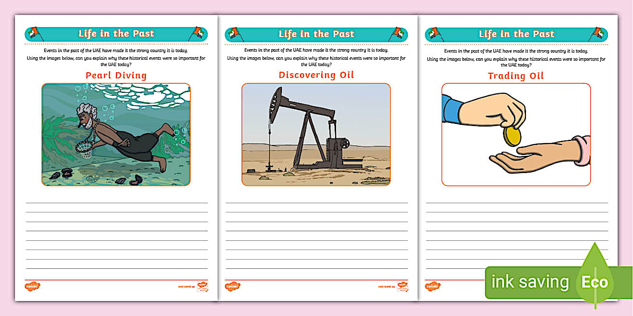 Life in the Past Extension Activity (teacher made) - Twinkl