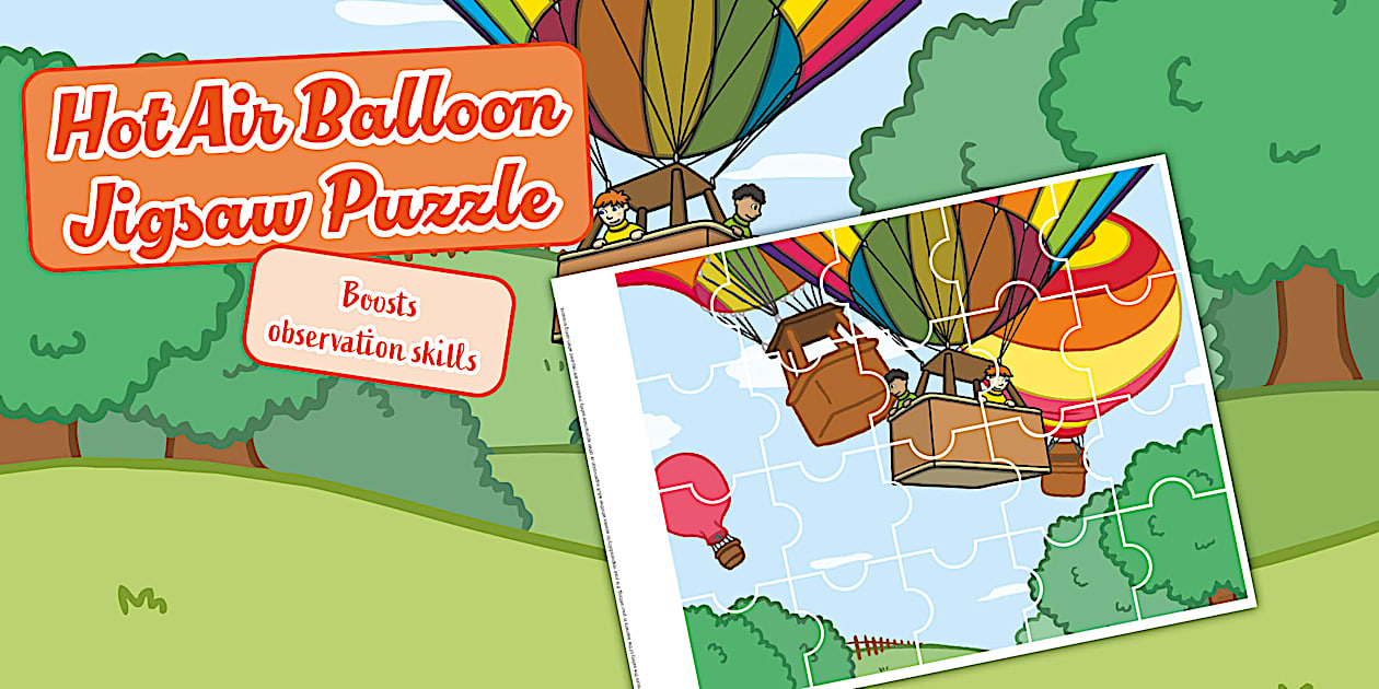 Hot Air Balloon Jigsaw Puzzle
