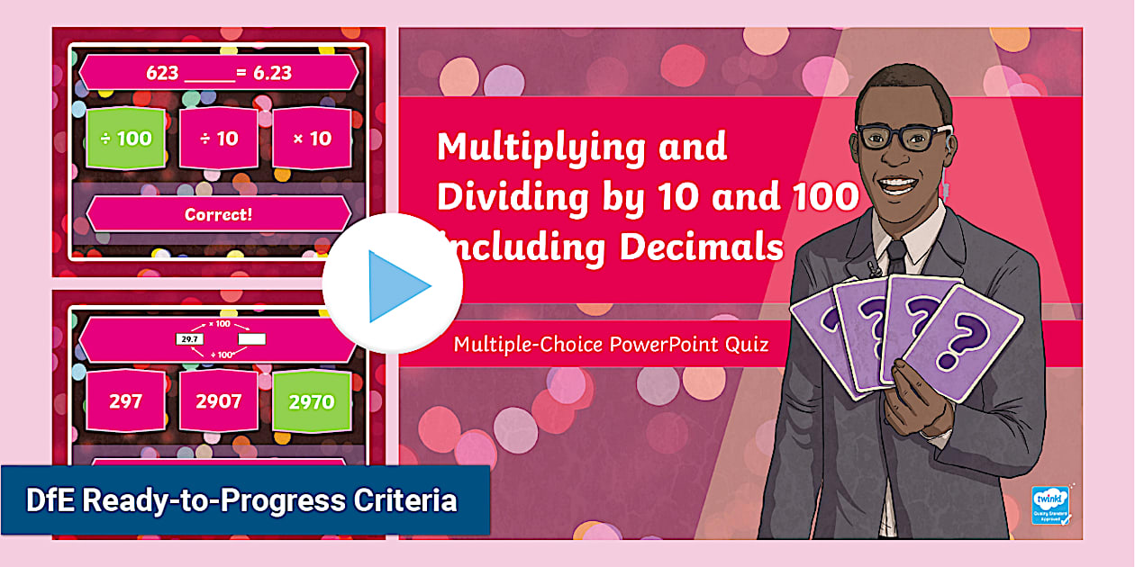 👉 Multiplying and Dividing by 10 and 100 PowerPoint
