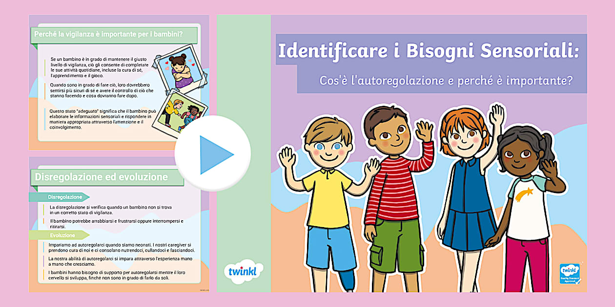 Identificare i bisogni sensoriali: che cos'è l'autoregolazione?