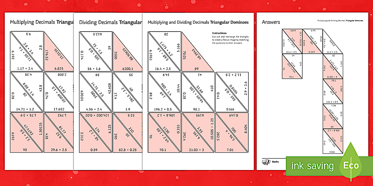 Christmas Maths | Multiplying and Dividing Decimals | Beyond