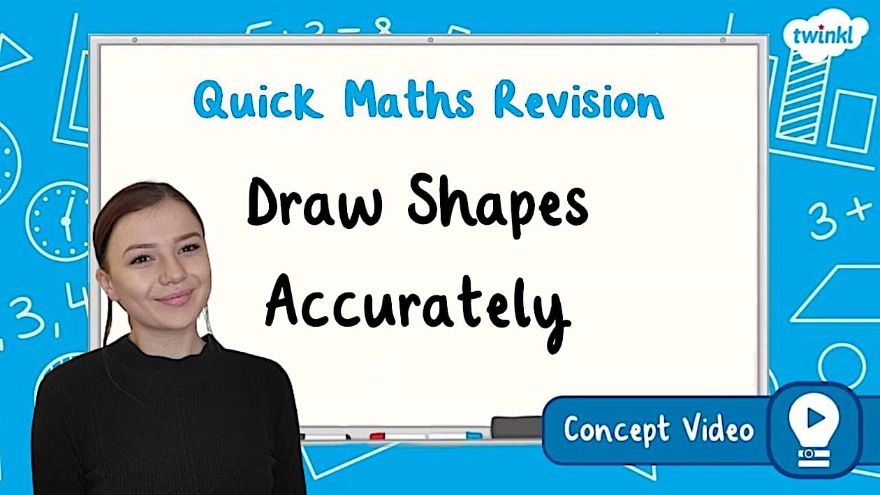 👉 Draw Shapes Accurately | KS2 Maths Concept Video