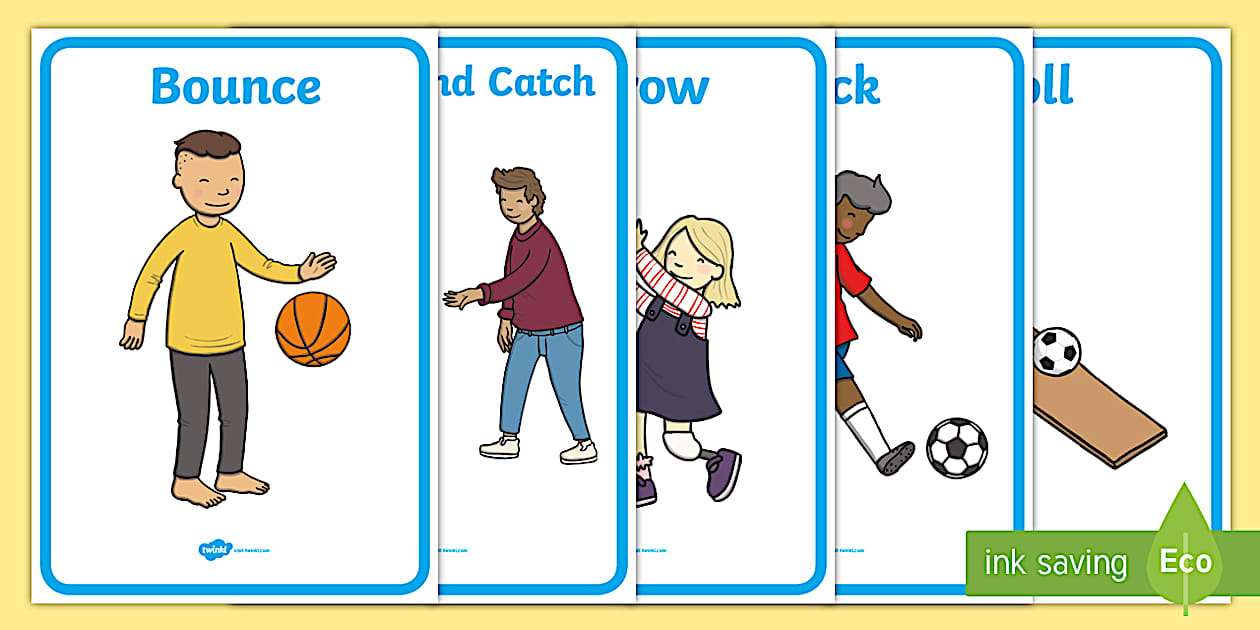 Rotational Ball Activity Flashcards - Twinkl