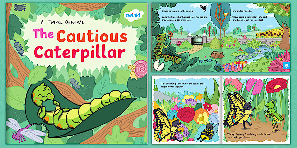 The Cautious Caterpillar eBook (teacher made) - Twinkl