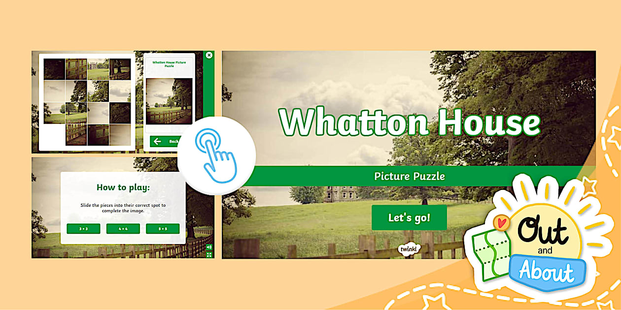 Whatton House Picture Puzzle (teacher made) - Twinkl