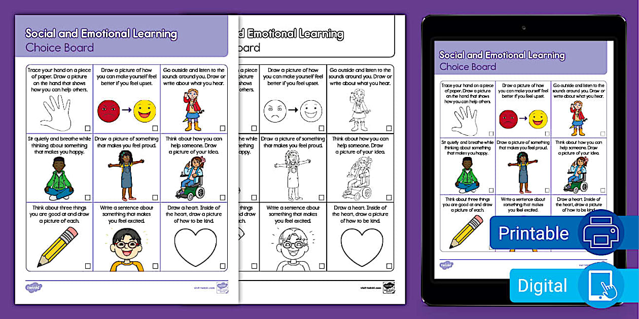 1st Grade Social and Emotional Learning Activities pdf