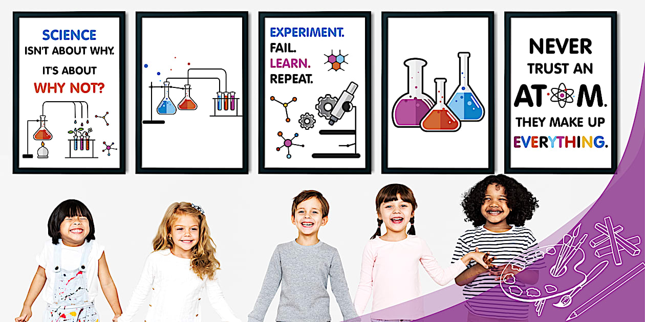 British Science Week Poster - Inspirational Posters Pack