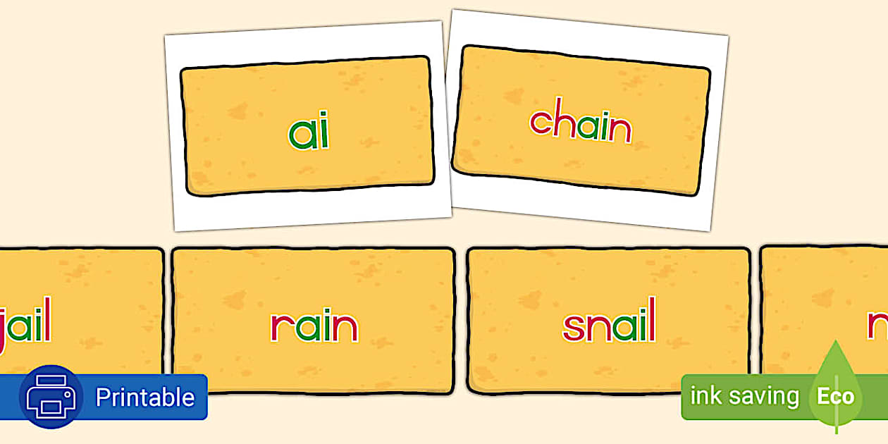 'ai' Words Phonics | Phonics | Twinkl South Africa