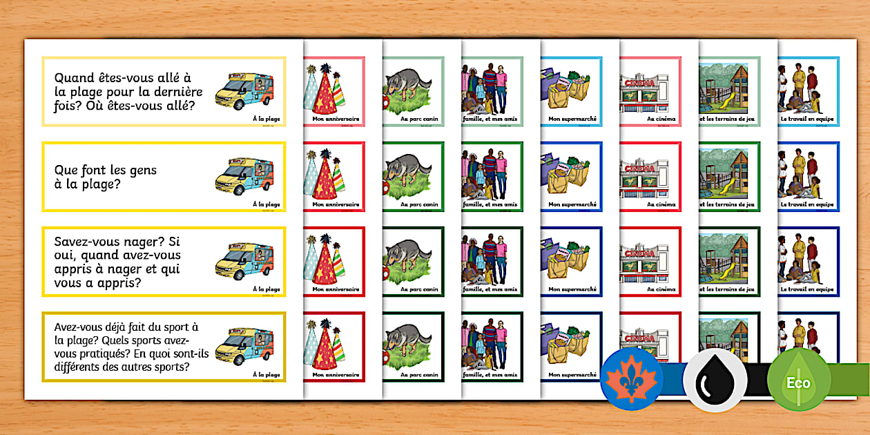 French-Language Conversation Role Prompt Pack - Twinkl