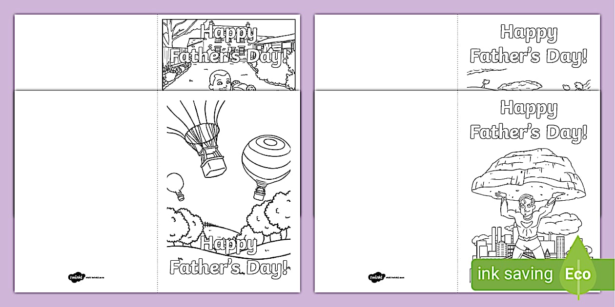 Father's Day Colouring Letters | Craft Activity | Early Years