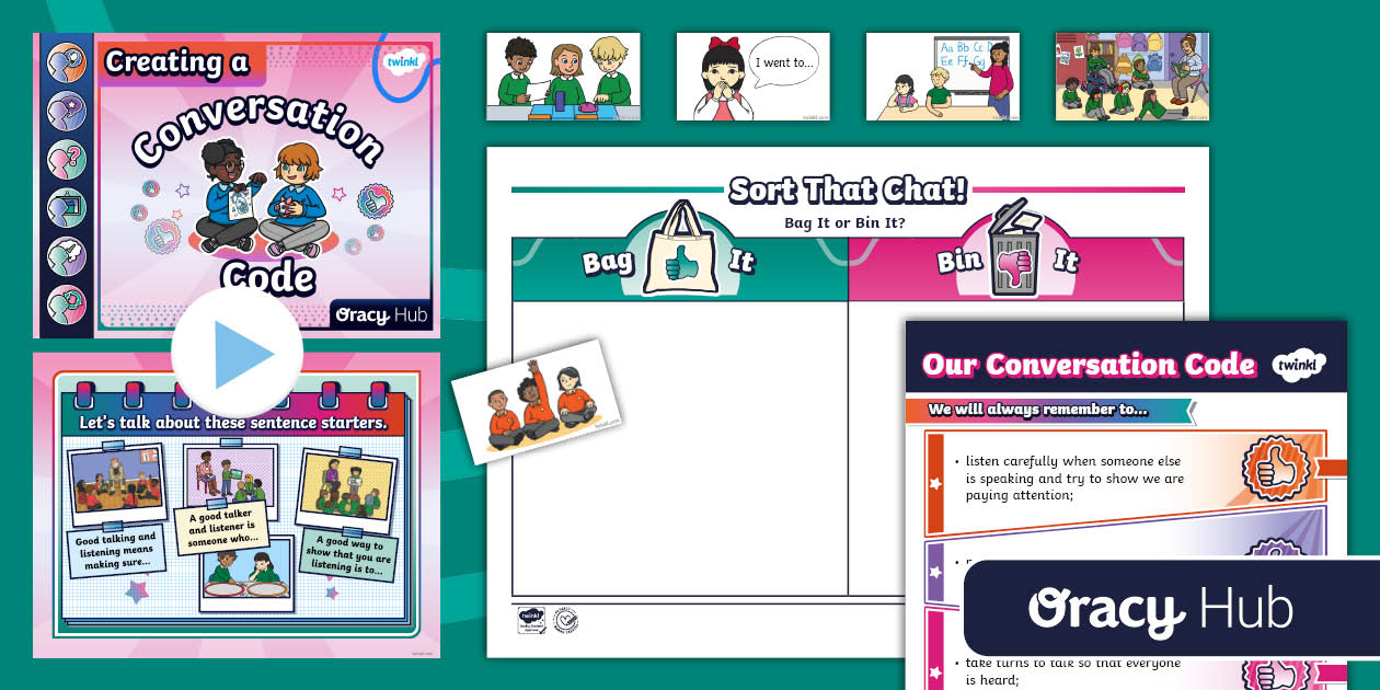 KS1 Creating a Conversation Code Activity Pack - Twinkl
