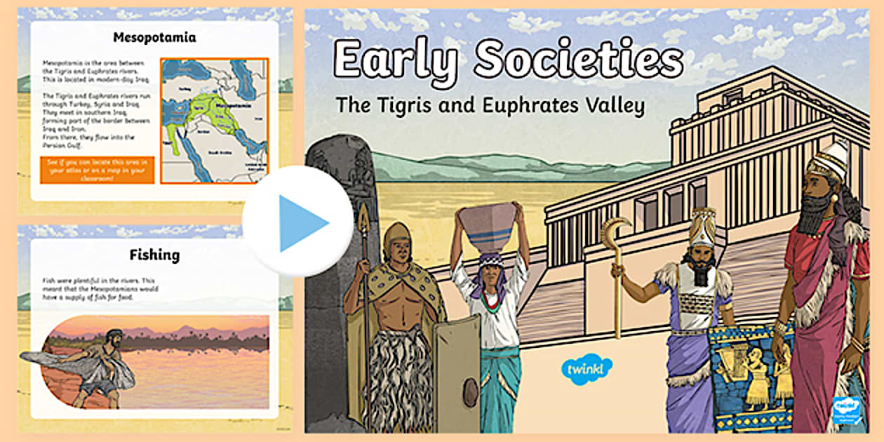 Early Societies of the Tigris and Euphrates Valley - Twinkl
