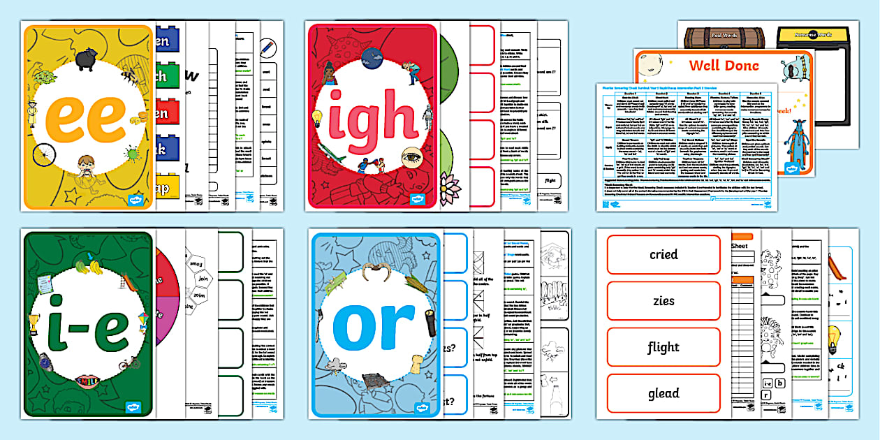 Phonics Screening Survival: Year 2 Rapid Recap Intervention Pack 2