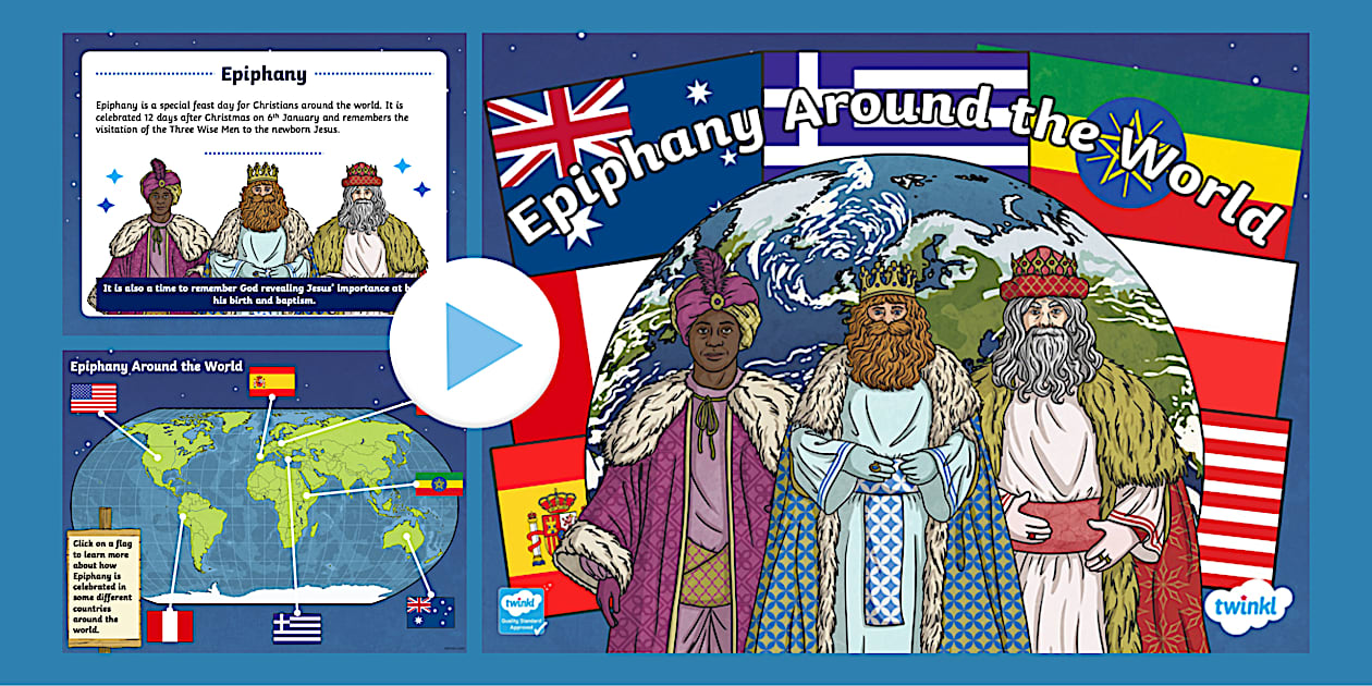 Epiphany Around the World KS2 PowerPoint (teacher made)