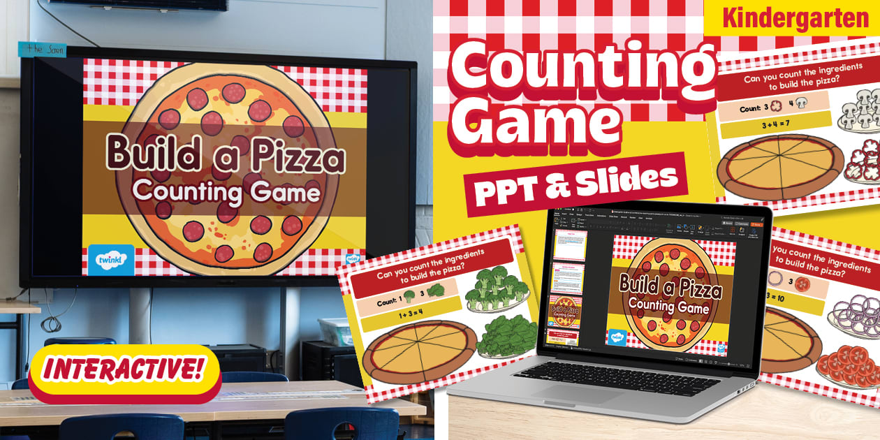 Pizza Education Game | Math Activity | Resource | Twinkl USA