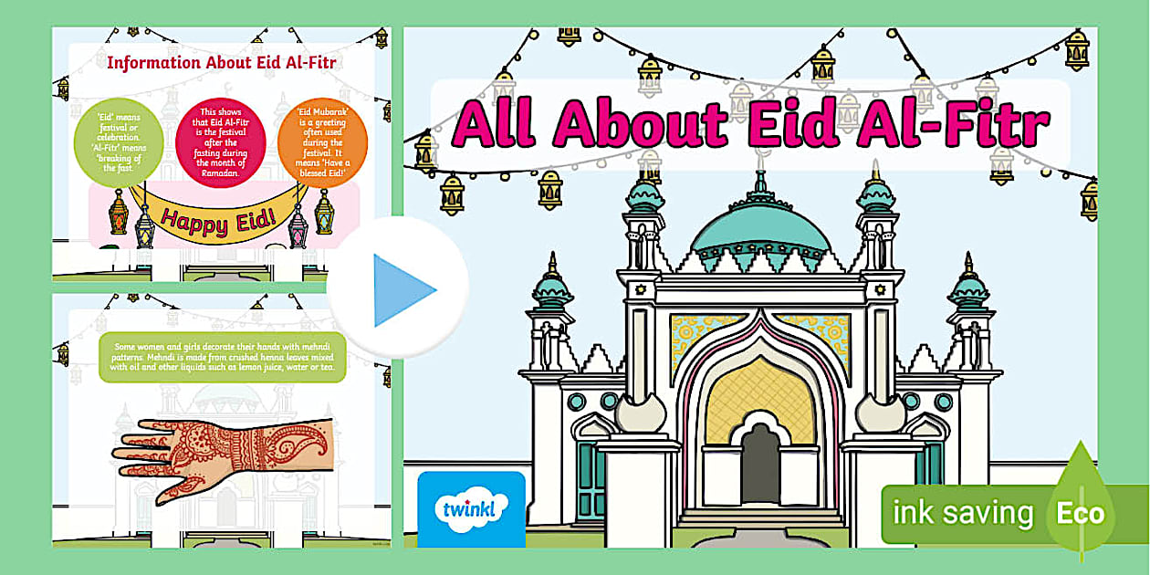 All About Eid PowerPoint for Children | Teaching Resource
