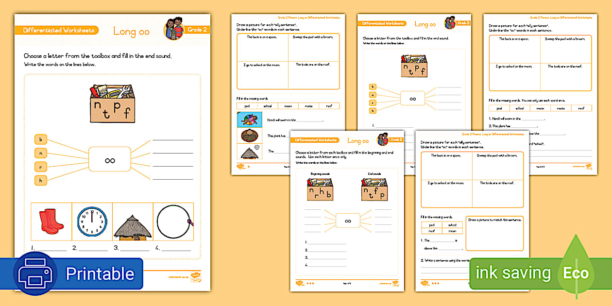 Phonics Sounds Worksheets - Twinkl South Africa - Twinkl