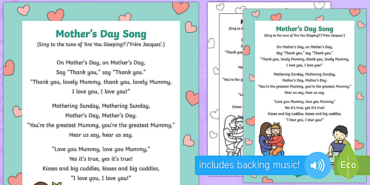 Mother’s Day Songs | Twinkl Resources (teacher made)