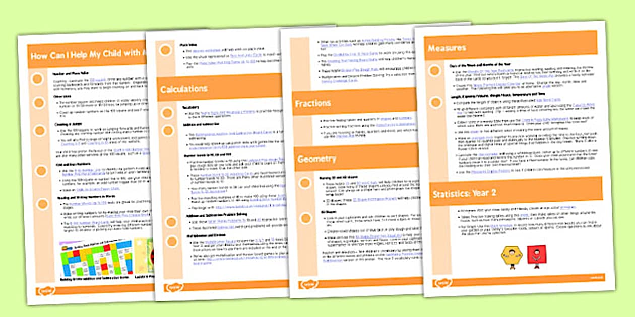 How Can I Help My Child With Maths in KS1 (teacher made)