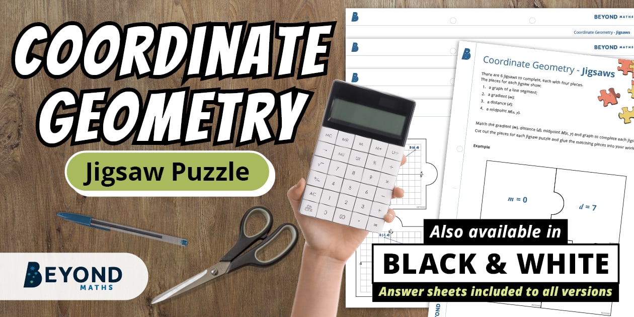 Coordinate Geometry Jigsaw Puzzle
