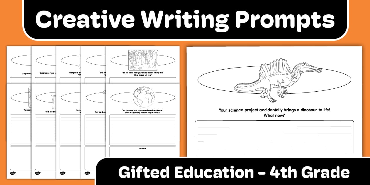 Creative Writing Prompts for Gifted Education | Fourth Grade