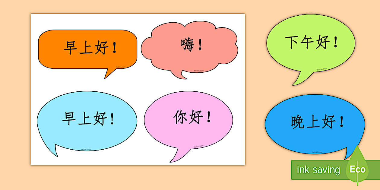 Social Greeting Prompt Cards - 简单问候用语 - Twinkl