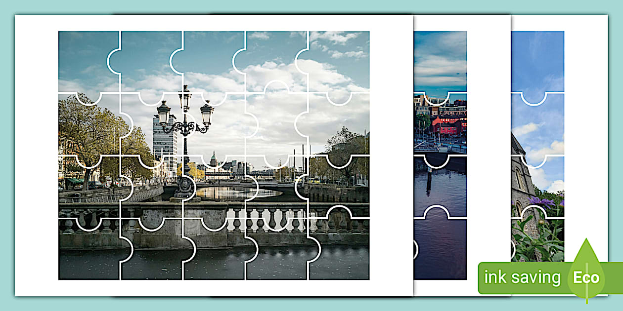 Dublin Jigsaw Puzzle (teacher made) - Twinkl