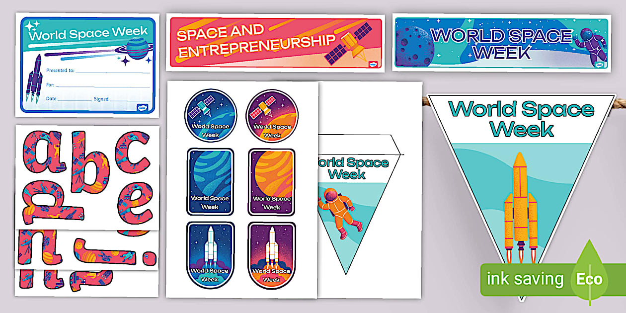 World Space Week Display Pack (Teacher-Made) - Twinkl