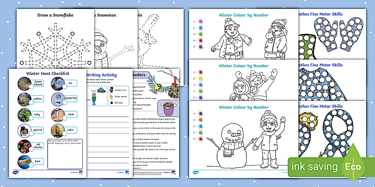 EYFS Winter Resource Pack (Ages 3-5) | Twinkl (teacher made)