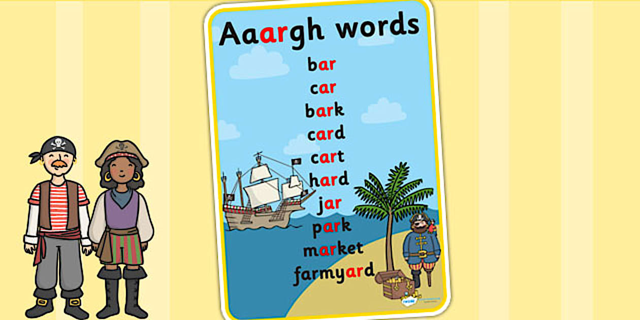 Aaargh Words Poster (teacher made) - Twinkl