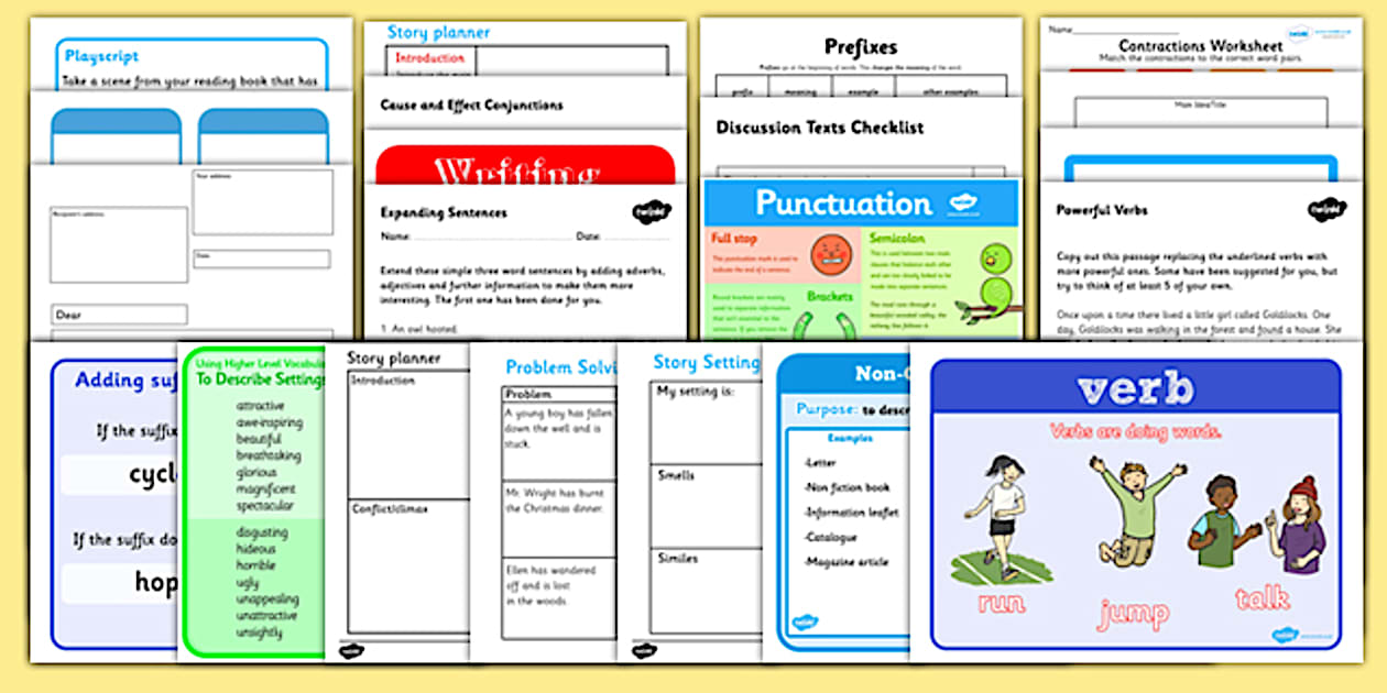 Developing Writing Skills KS2 Intervention Pack - Twinkl