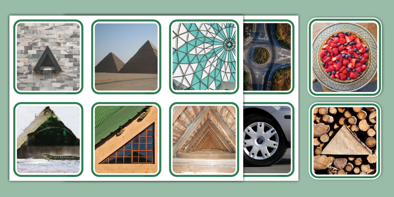 👉 Circles and Triangles in the Environment Sorting Cards
