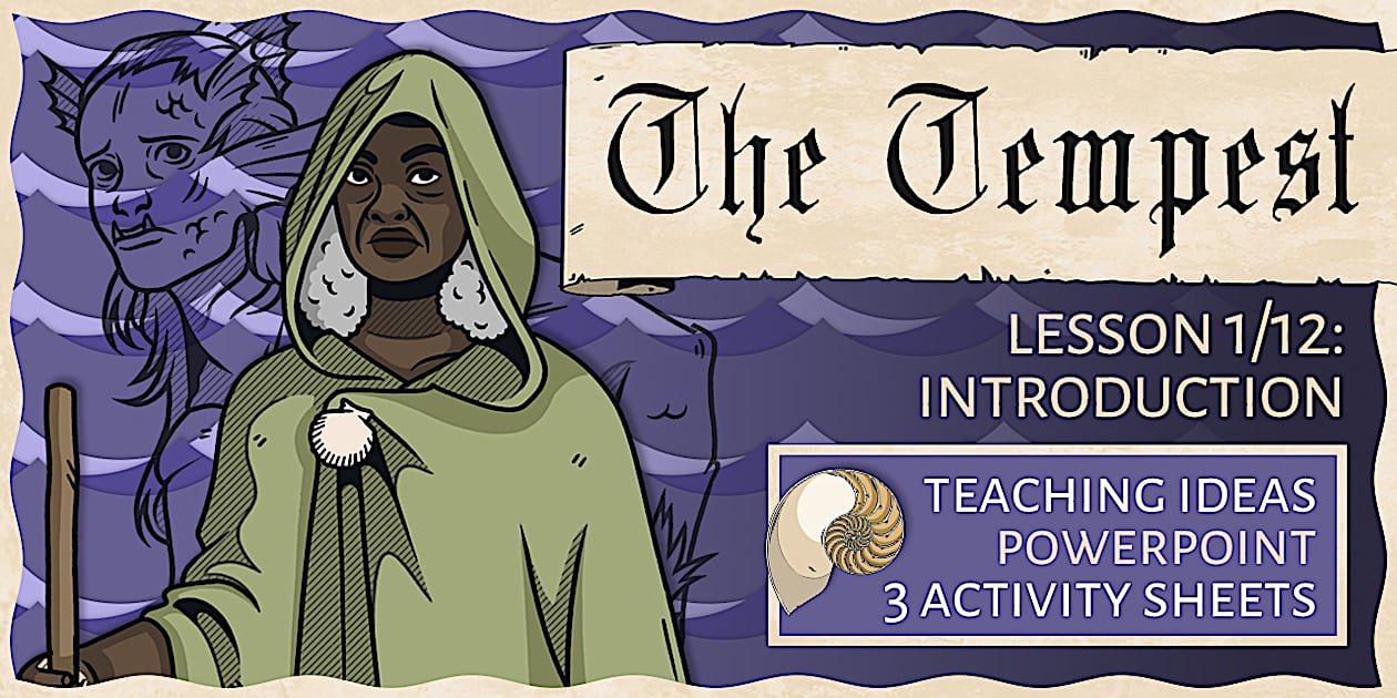 KS3 The Tempest Lesson 1: Introduction (Teacher-Made)