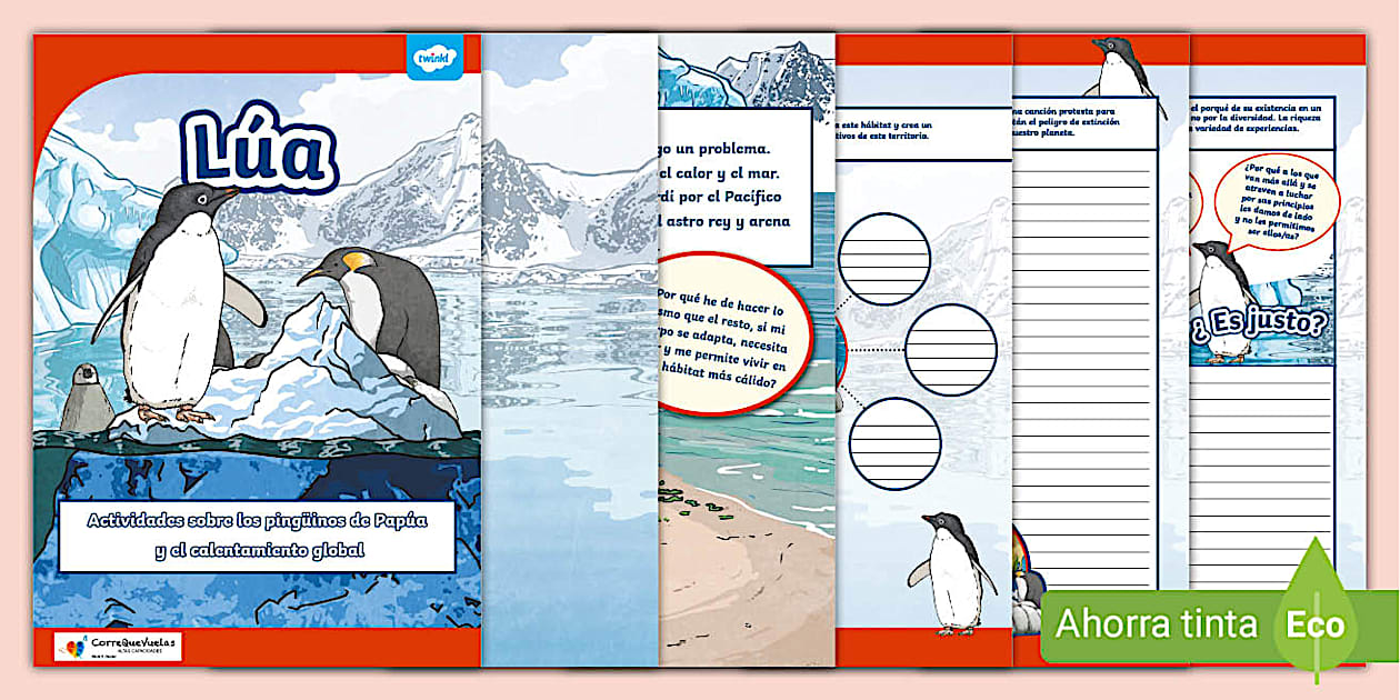 Cuadernillo: Lúa y los pingüinos de Papúa - Correquevuelas